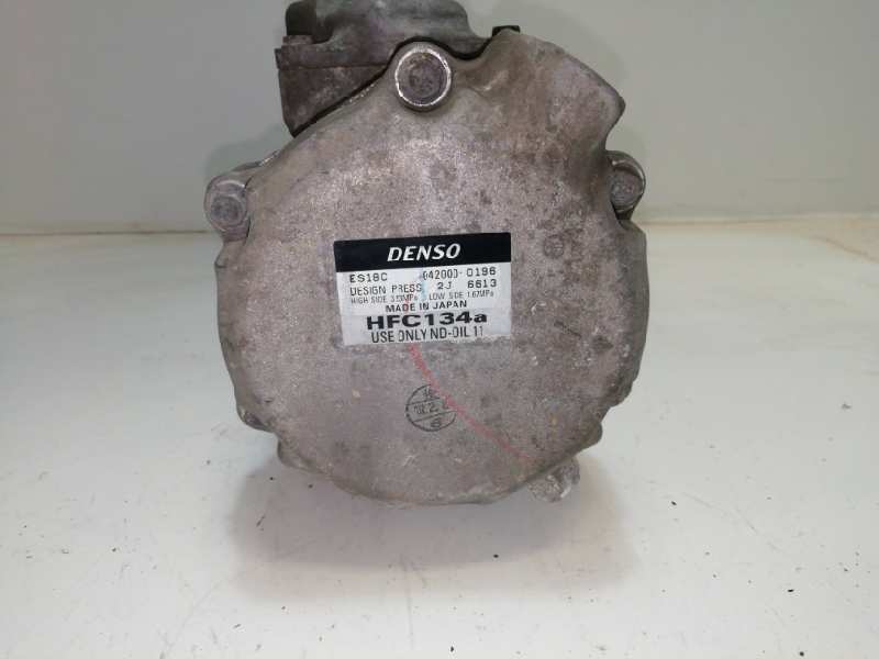 COMPRESOR AIRE ACONDICIONADO TOYOTA PRIUS Sol 8837047010 - Autodesguace ...