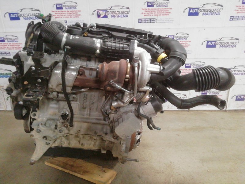 MOTOR COMPLETO PEUGEOT 208 1.4 HDi FAP | 0.12 - ... 8H01 - Autodesguace ...